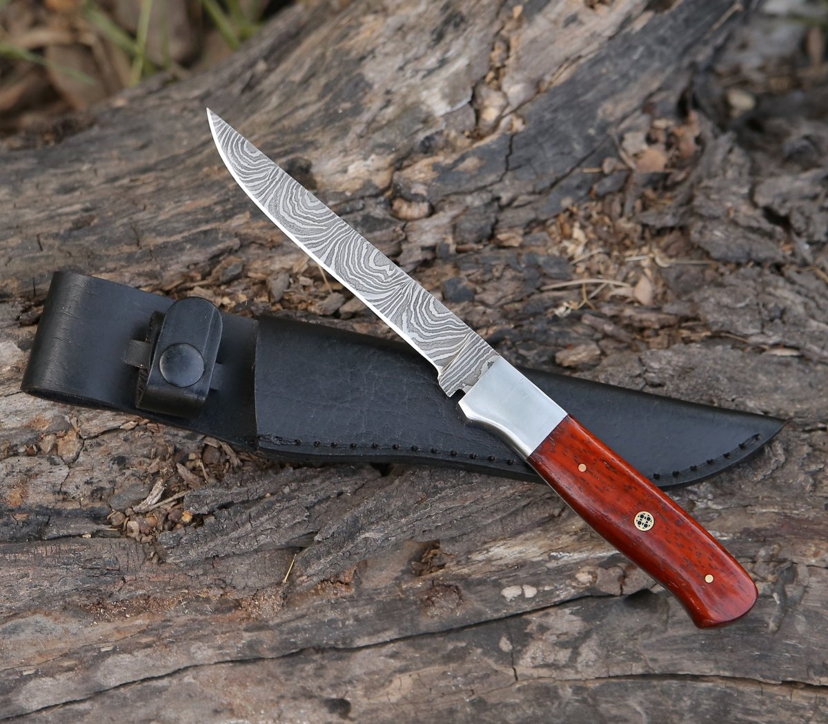 Damascus Fishing Knives - Shokunin USA