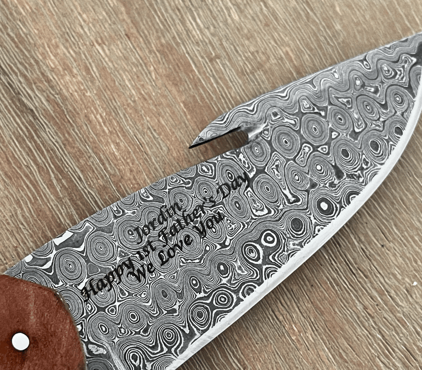 Personalized Knife Examples | Custom Engraved Knives by Shokunin USA