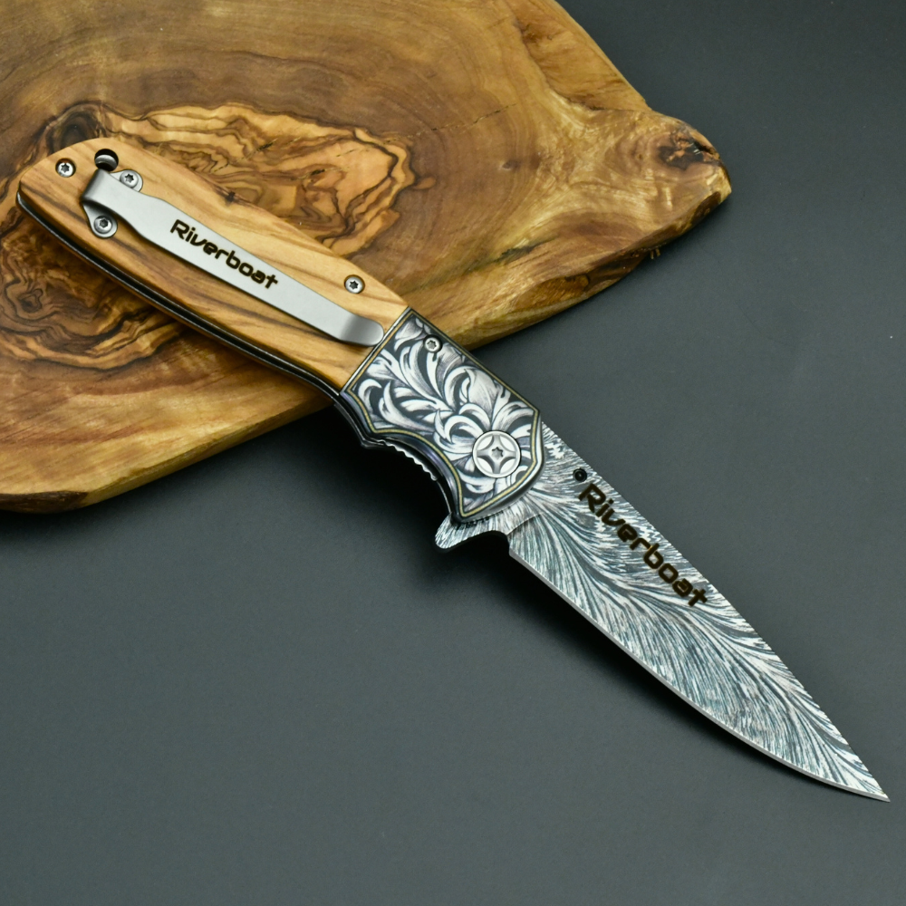 Engraved Knives - Personalized Knives - Custom Knives - Shokunin USA