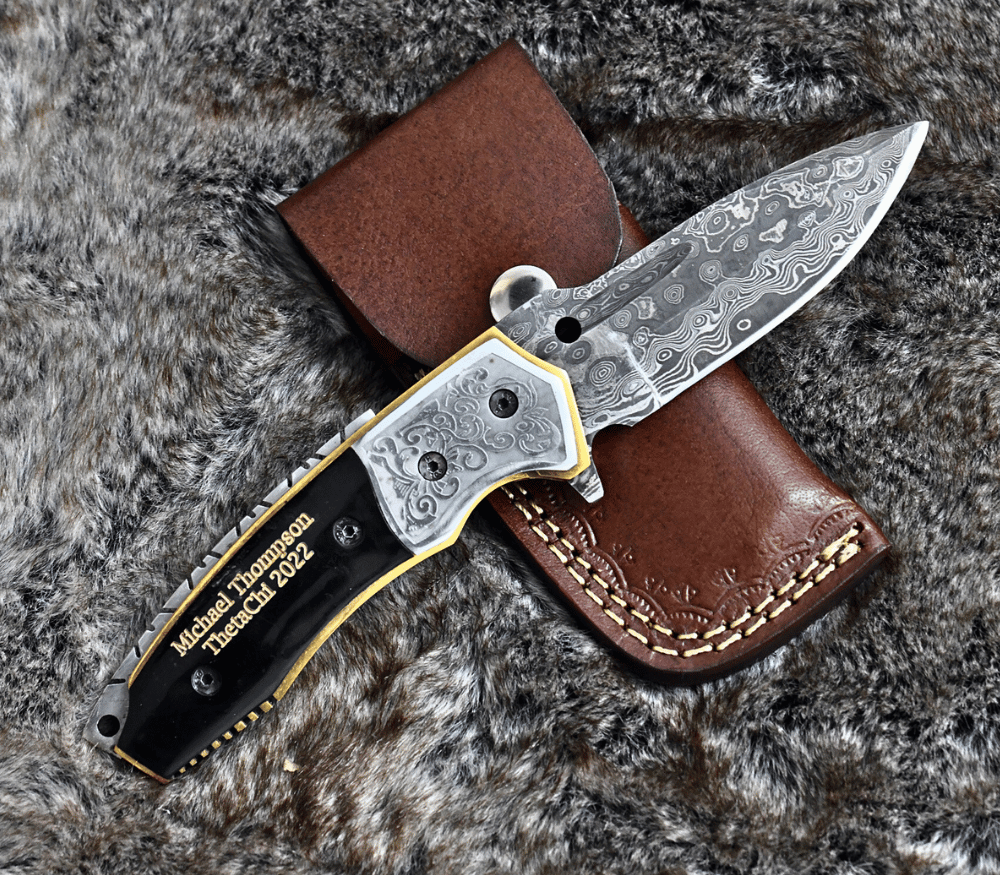 Engraved Knives - Personalized Knives - Custom Knives - Shokunin USA