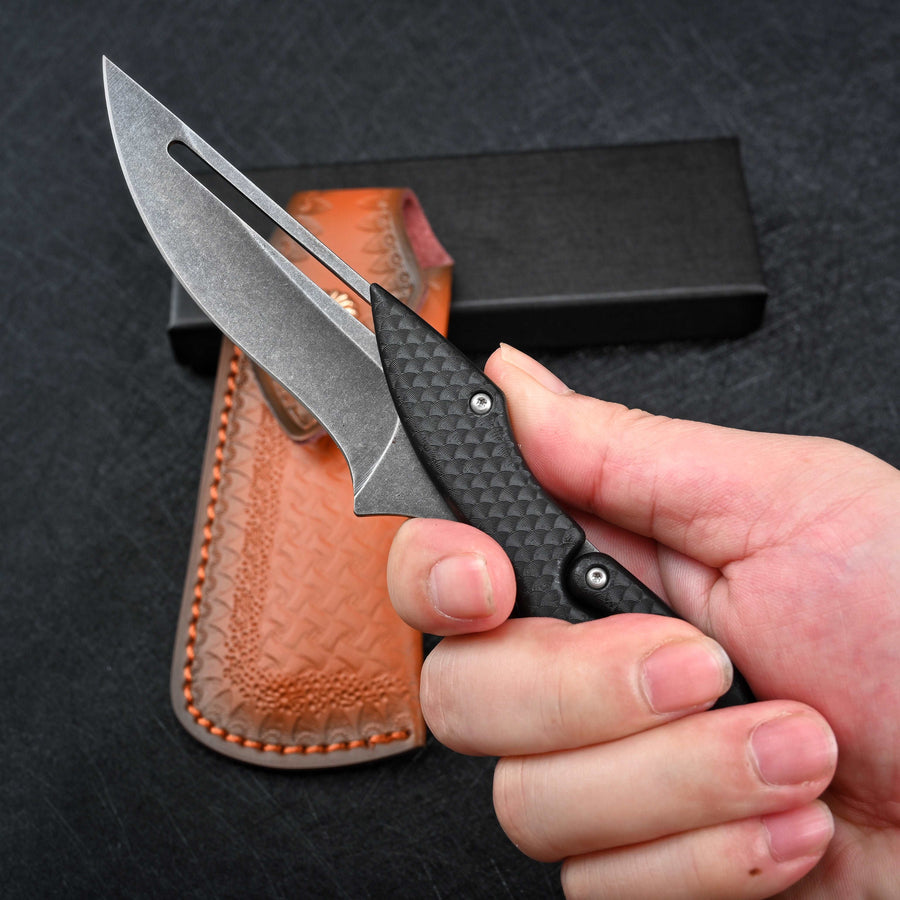 Folding Pocket Knife | High Carbon D2 Steel | Shokunin USA