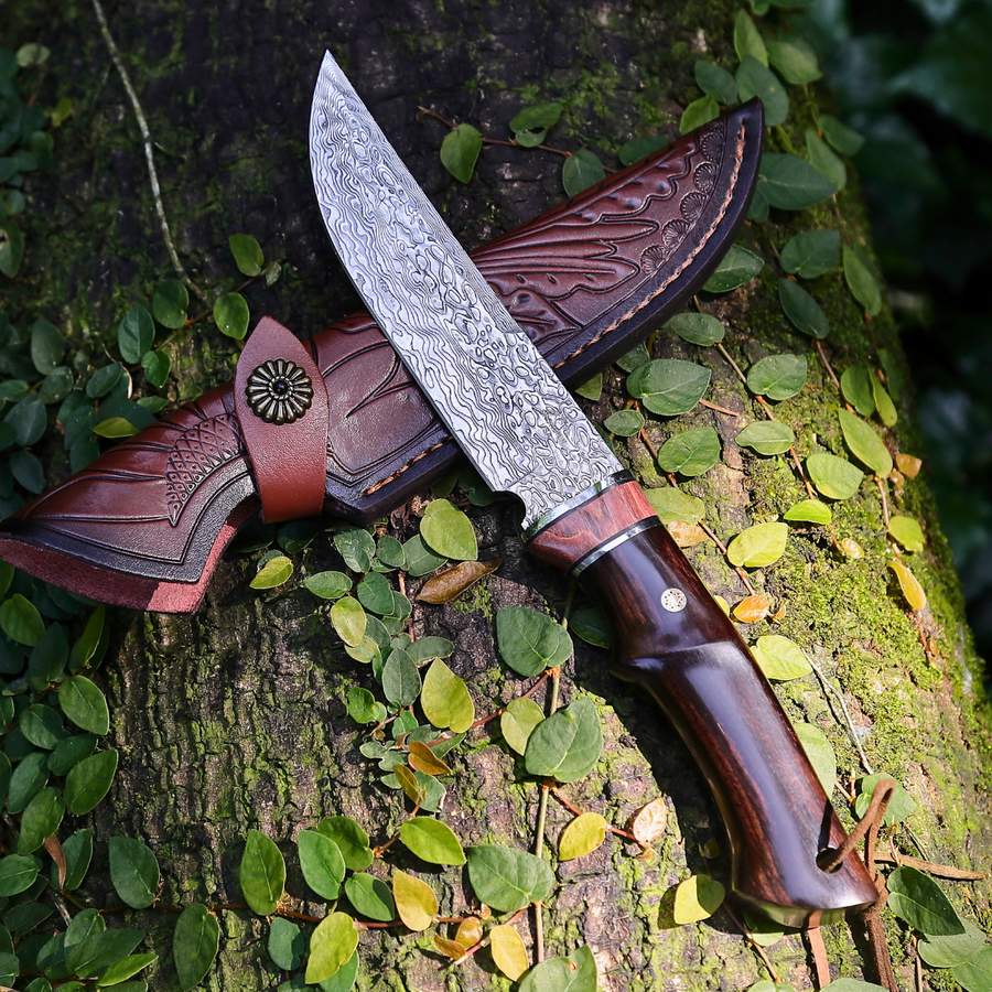 Best Hunting Knives | Premium Japanese Damascus Blades - Shokunin USA